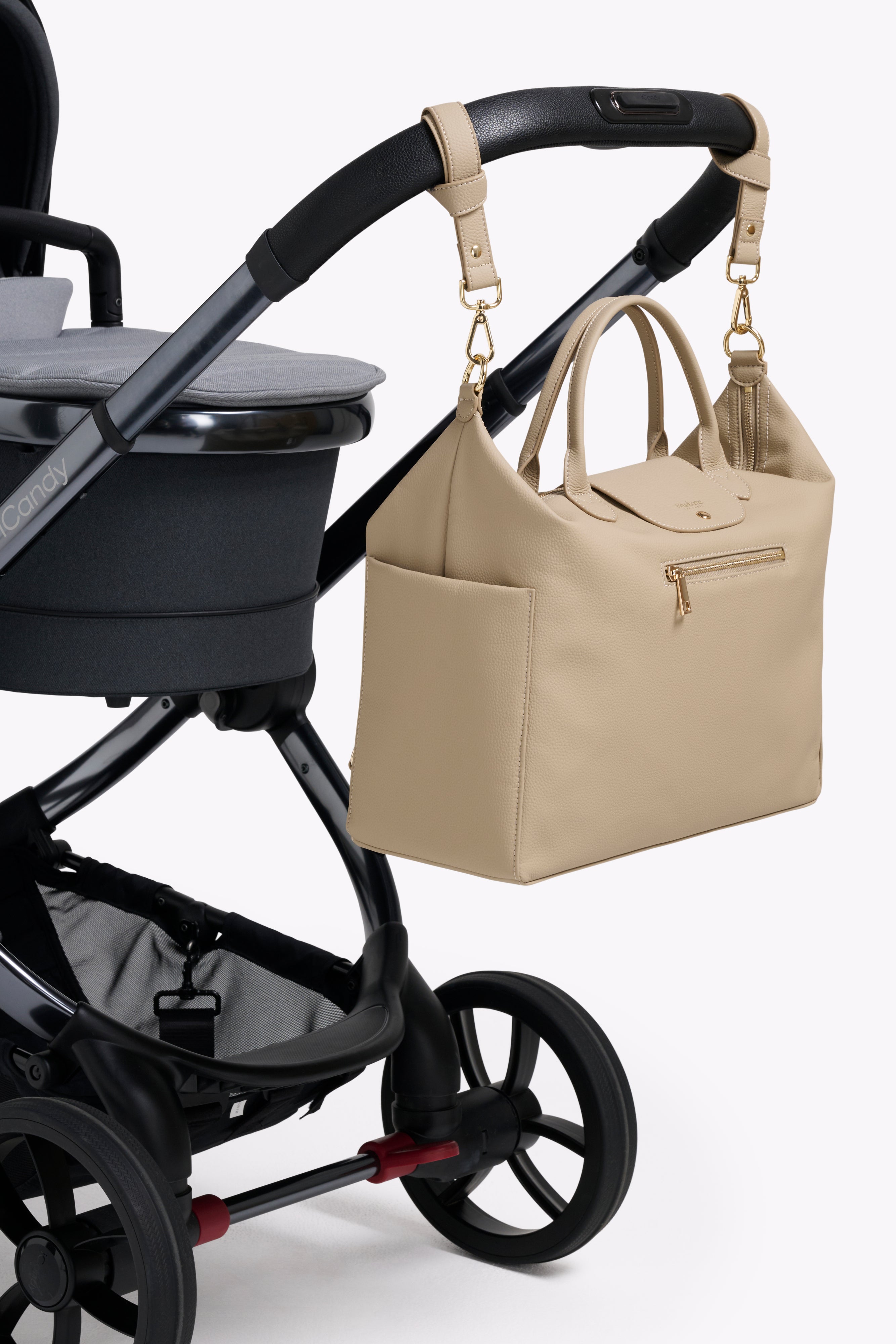 Milana Pram Straps - Sand – Neuwborne the label